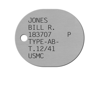 Military Dog Tags